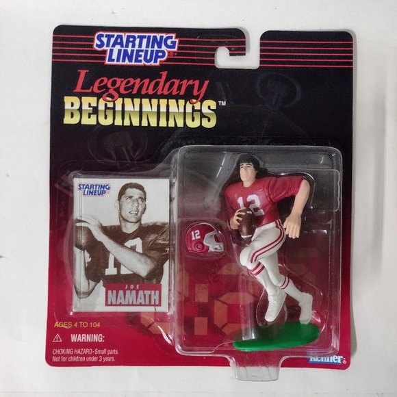 Toys | 1997 Joe Namath Alabama Crimson Tide Kenner Starting Lineup ...